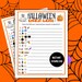 Halloween Emoji Game Printable Halloween Activity Fall Party - Etsy