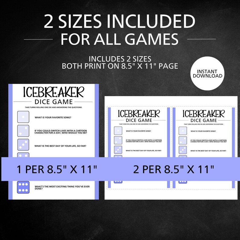 Icebreaker Games Bundle, Printable Conversation Starters, Pastel Party ...