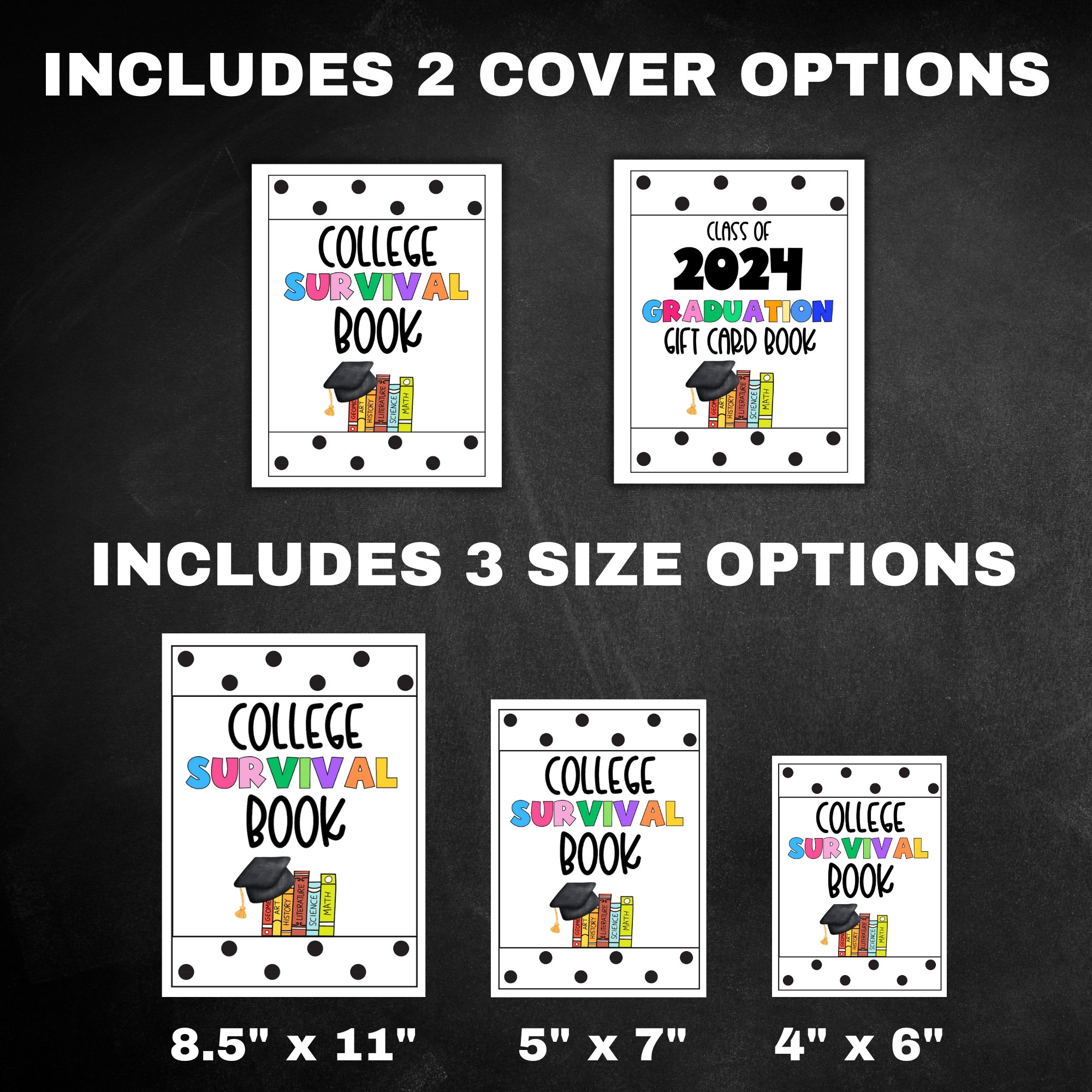 Printable High School Graduation Gift, Open When Gift, College Care ...