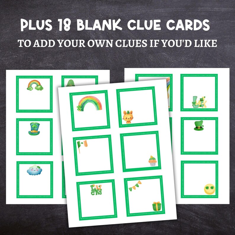 Leprechaun Treasure Hunt, Printable St. Patricks Day Treasure Hunt ...