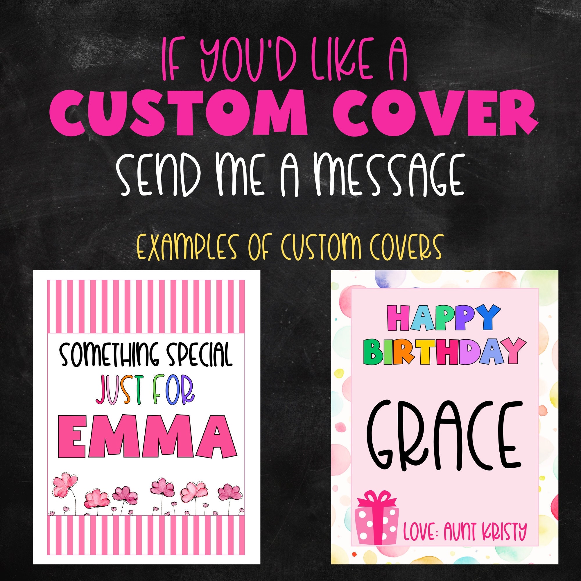 Printable Gift Card Book for Girls, Teen Gift Card Book, Tween Gift ...