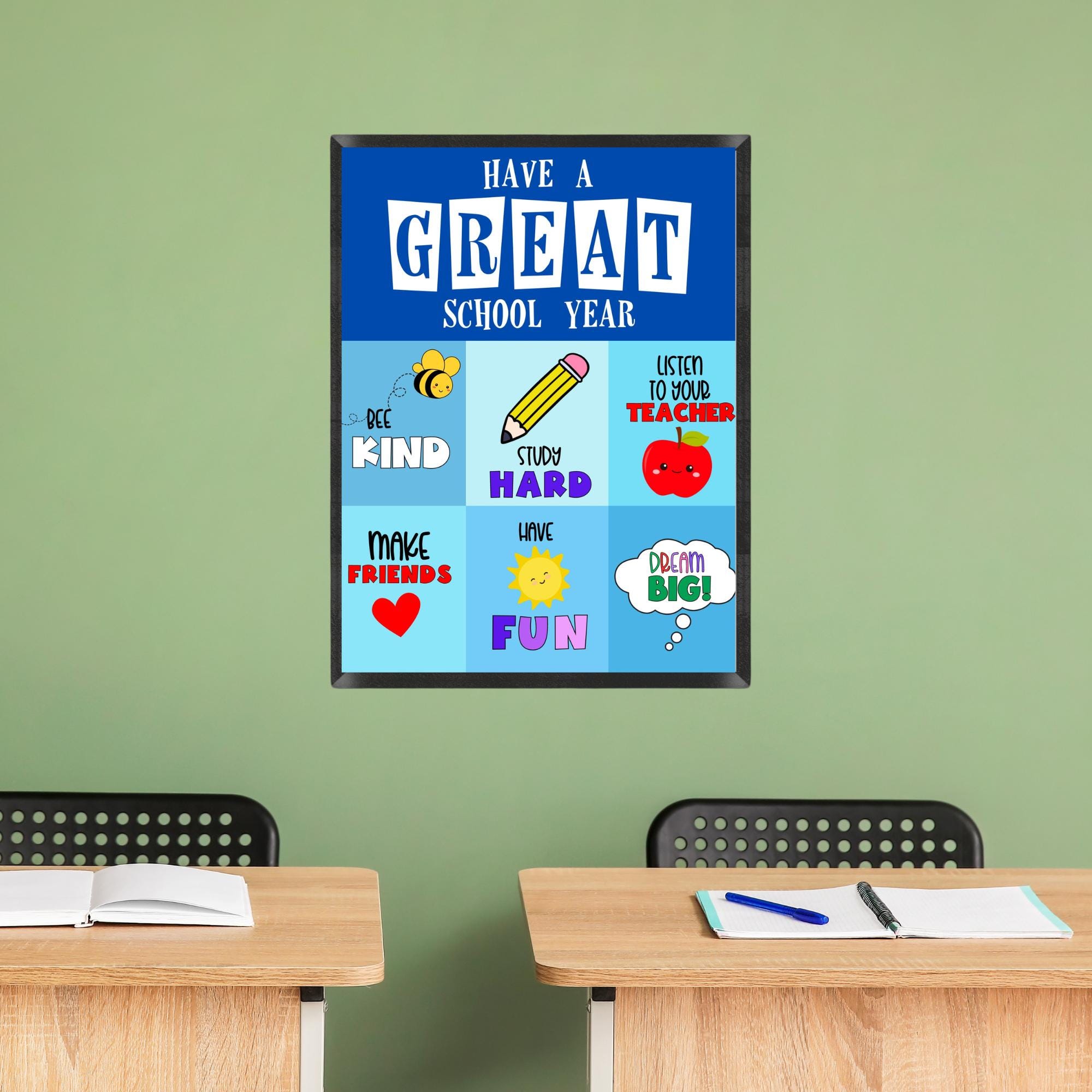 Have A Great School Year Poster, Printable Back to School Sign ...