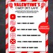 Valentine's Candy Dice Game, Printable Valentine's Game, Fun Valentine ...