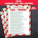 Pass the Present Christmas Game, Printable Group Christmas Game, Left ...