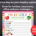 Be Healthy Emoji Game, Fun Way to Learn Healthy Habits, Printable Emoji ...