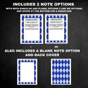 Printable College Gift Card Book, College Care Package, Gift for ...