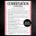 Conversation Starters, Printable Icebreakers, Party Starter Icebreakers ...