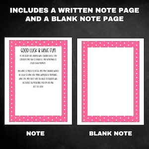 Printable Sorority Rush Week Gift Card Book, Sorority Recruitment Gift ...