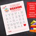 Printable Reading Tracker, February Reading Challenge, Book Planner for ...