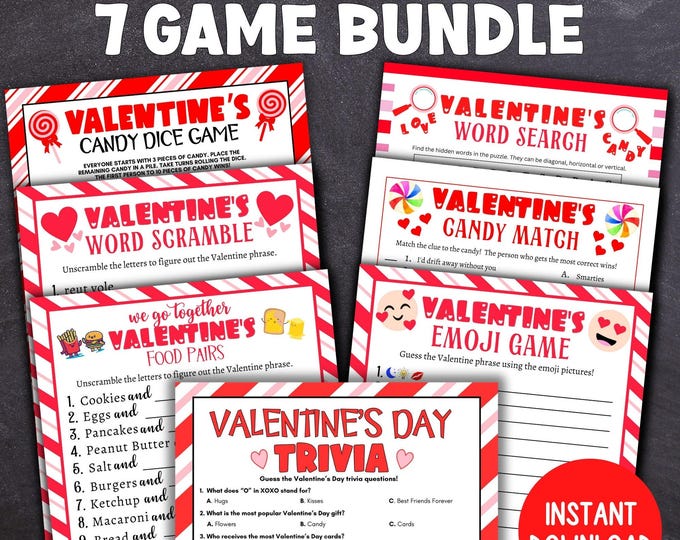 Valentine's What's on Your Phone Game, Printable Valentine's Game ...