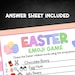 Easter Emoji Game, Printable Easter Game, Easter Activity for Kids and ...