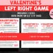 Valentines Left Right Game, Printable Group Valentines Game, Easy ...