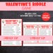 Valentine's Riddle Game, Printable Valentine's Day Party Game, Easy ...
