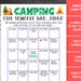 Camping Game, Human Bingo Game, Find Someone Who Game, Get to Know You ...