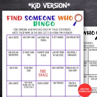 Back to School “get to Know You” Bingo – Icebreaker Game for School ...