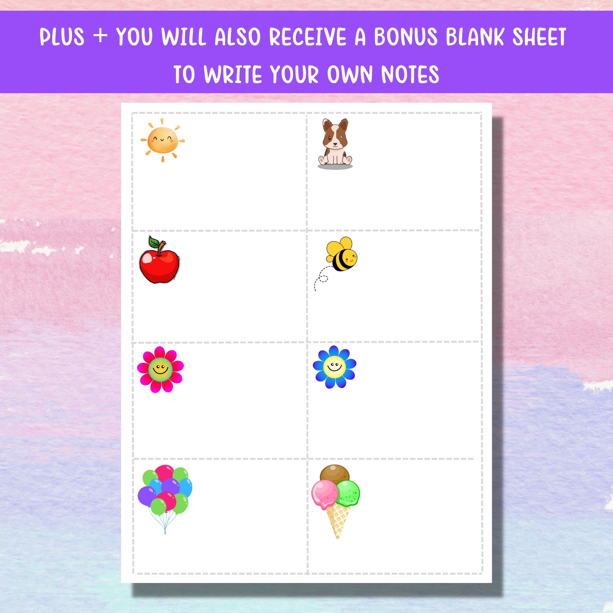 Lunchbox Notes for Kids, Printable Note Cards, Positive and Inspiring ...