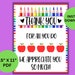 Thank You Teacher Poster Teacher Appreciation Sign Printable - Etsy