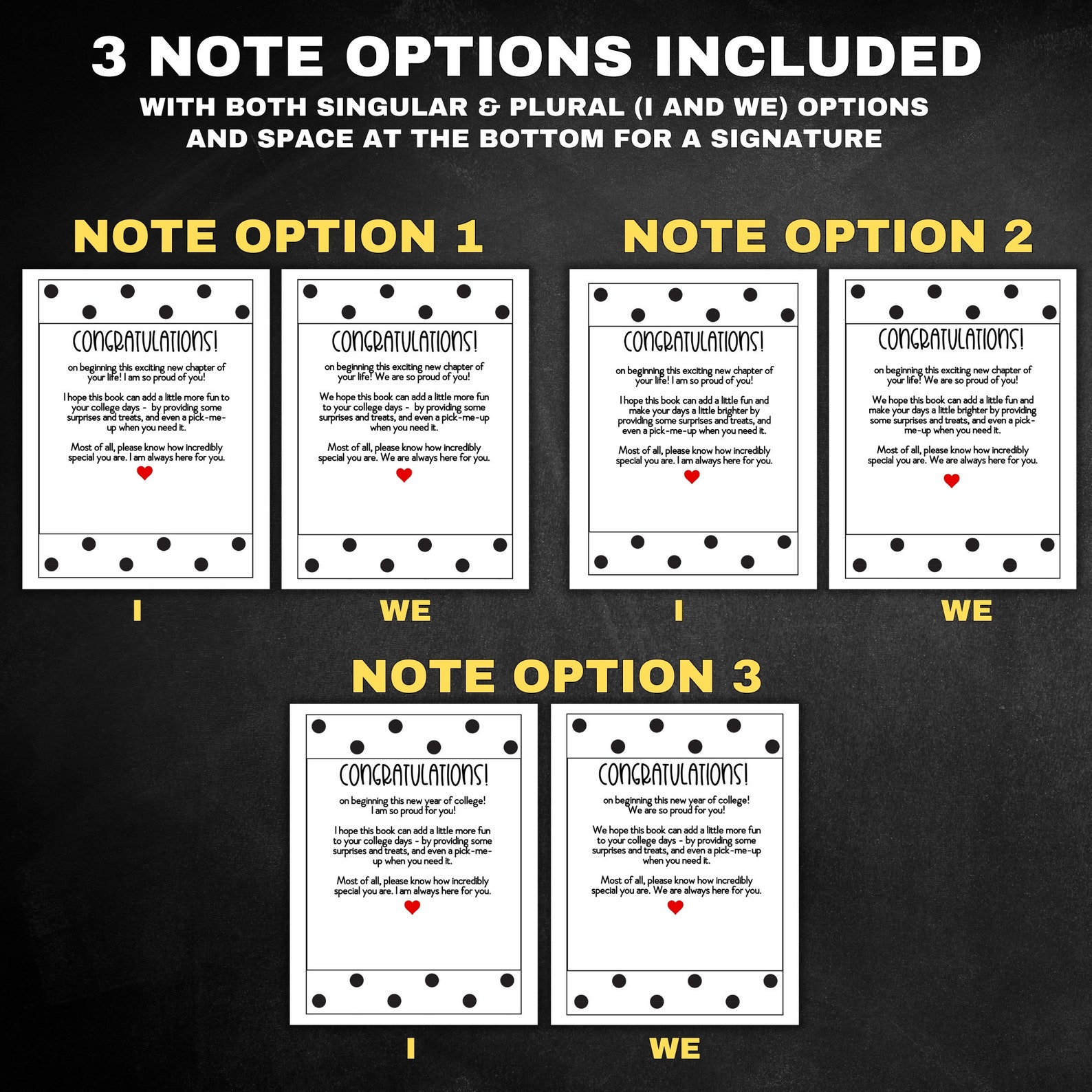 Printable High School Graduation Gift, Open When Gift, College Care ...