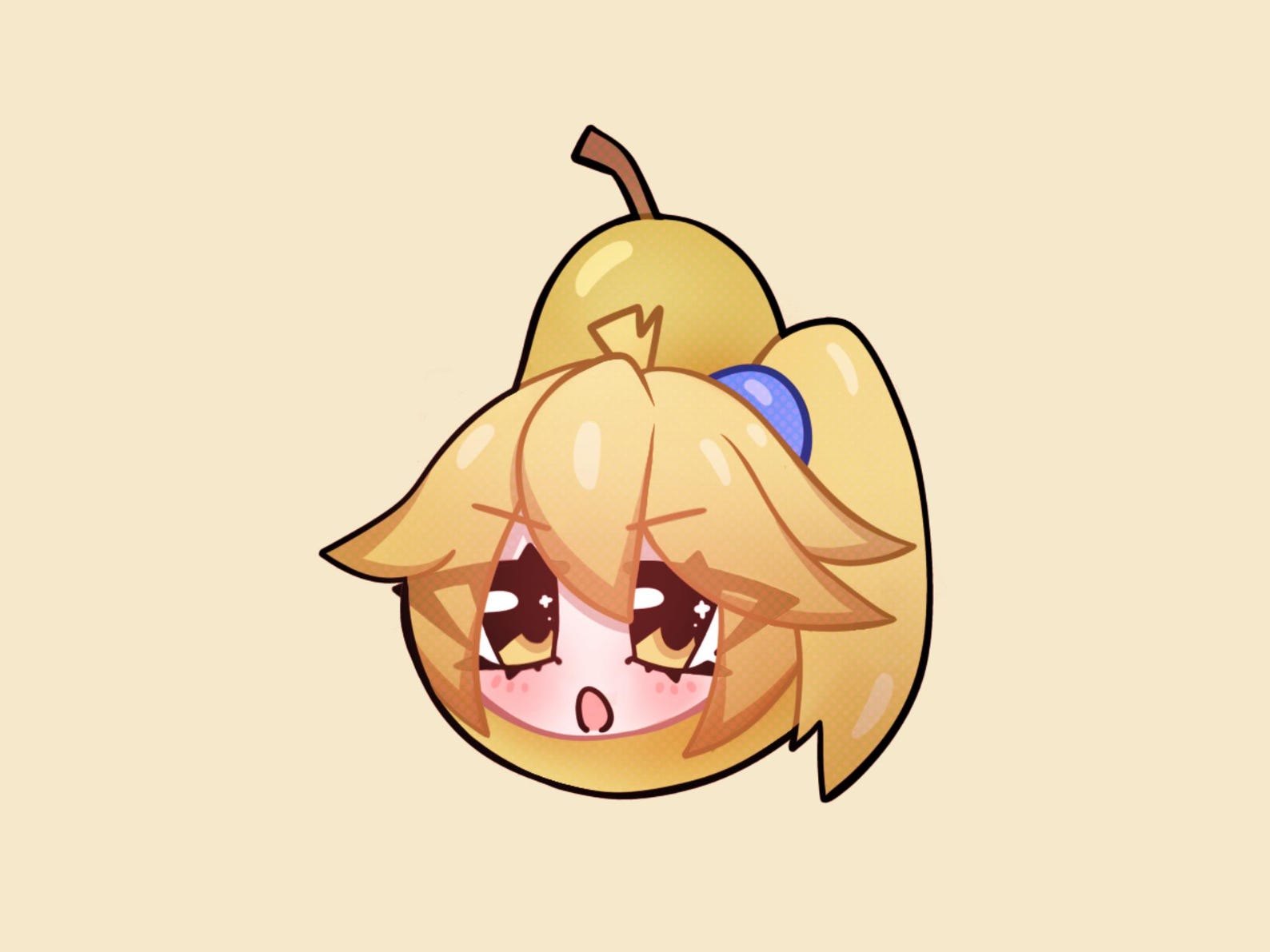 Triple Pear Stickers | Akita Neru, Hatsune Miku, Kasane Teto, Vocaloid ...