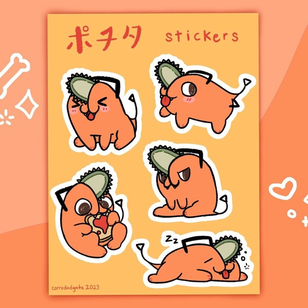 ANIME STICKERS - Etsy