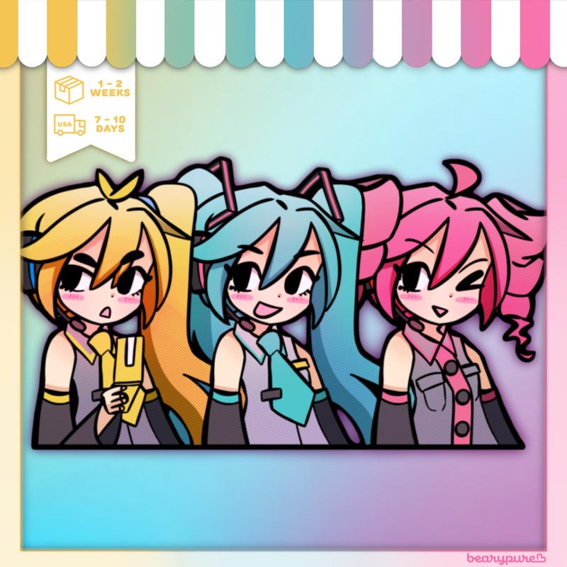 Kasane Teto Bumper Sticker - Etsy