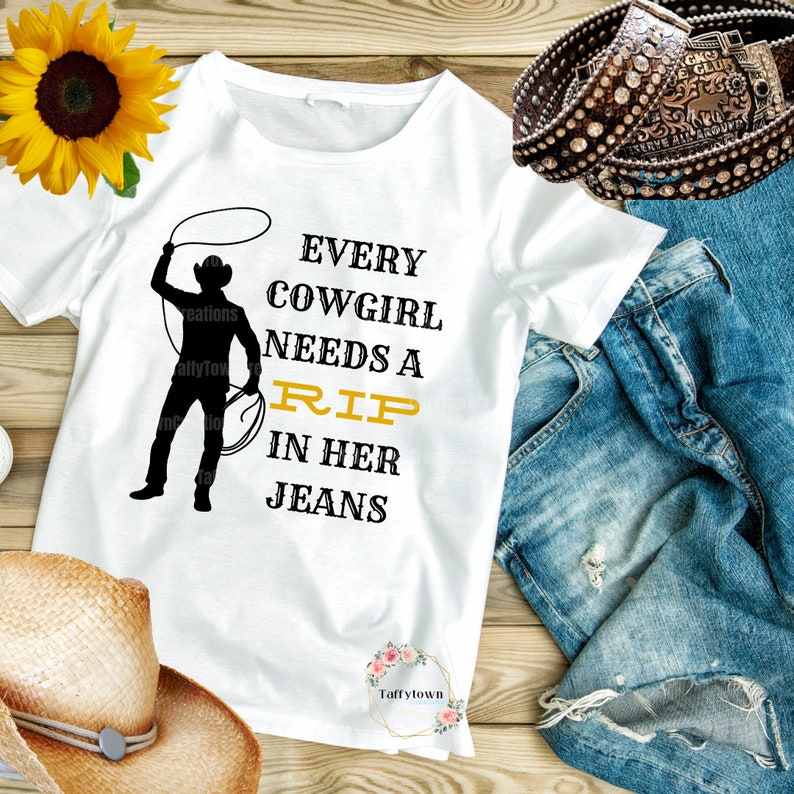 Rip in Her Jeans Digital Design, Diy Design, Instant Download Funny ...