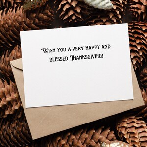 Thanksgiving Notecards PRINTABLE Happy Thanksgiving INSTANT DOWNLOAD ...