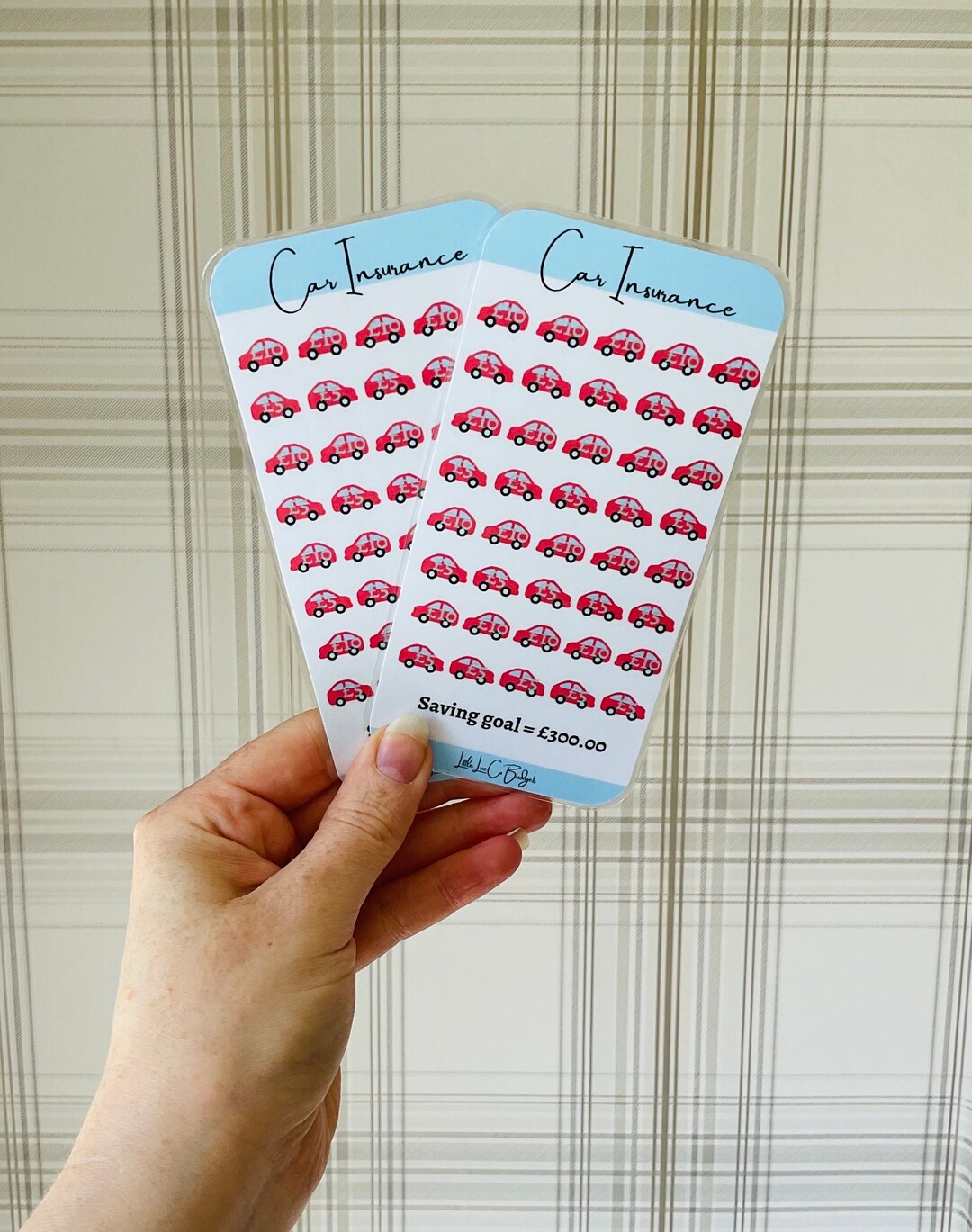 Car Insurance Savings Tracker Budget Tracker Cash Saving Car Saving ...