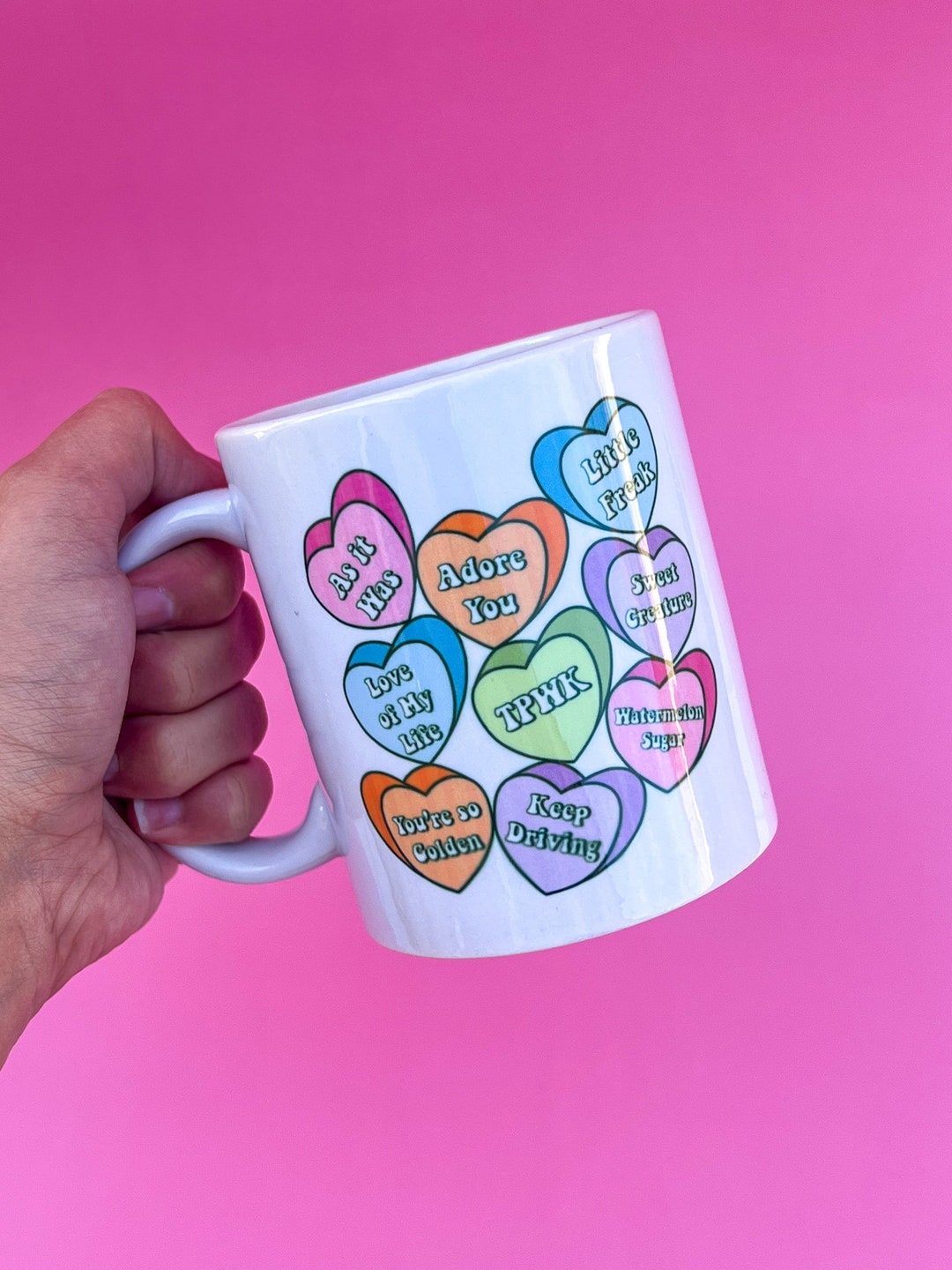 Harry Styles Mug, Harry Styles Valentine Mug, Harry Styles Conversation ...