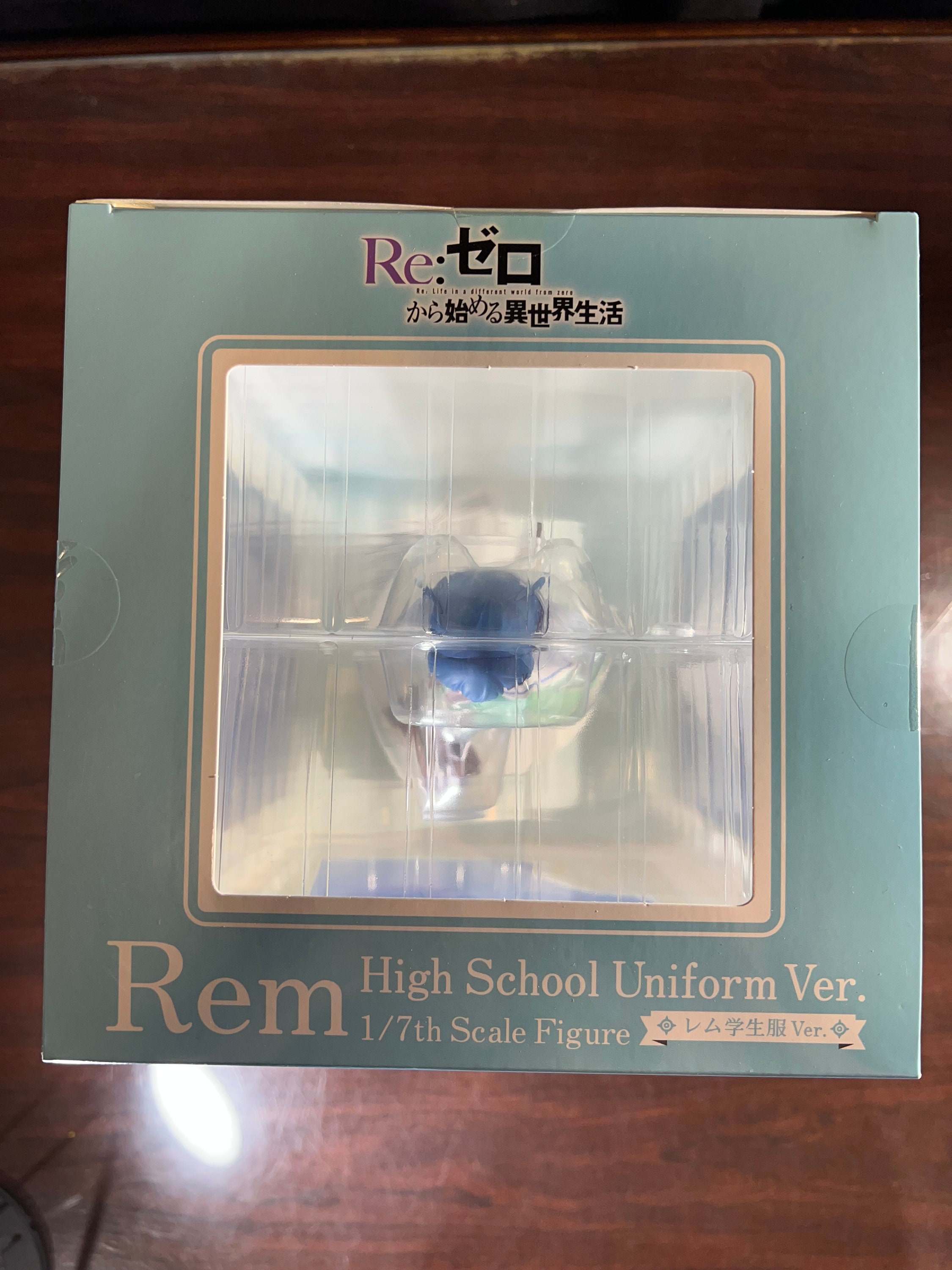 Re:zero Rem High School Uniform Version 1/7th Scale Anime - Etsy