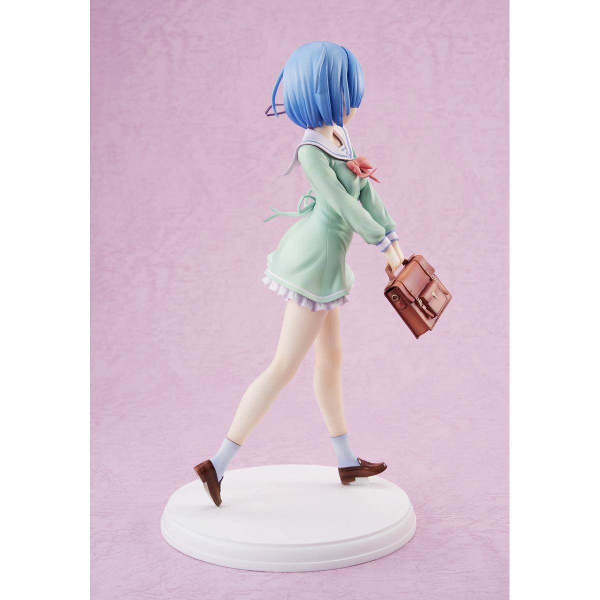 Re:zero Rem High School Uniform Version 1/7th Scale Anime - Etsy