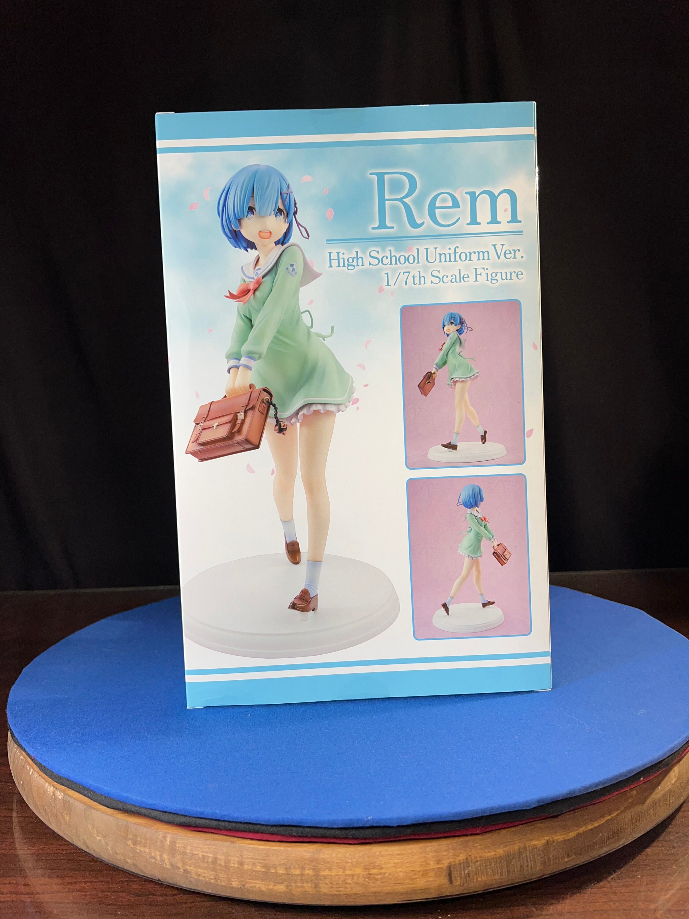 Re:zero Rem High School Uniform Version 1/7th Scale Anime - Etsy