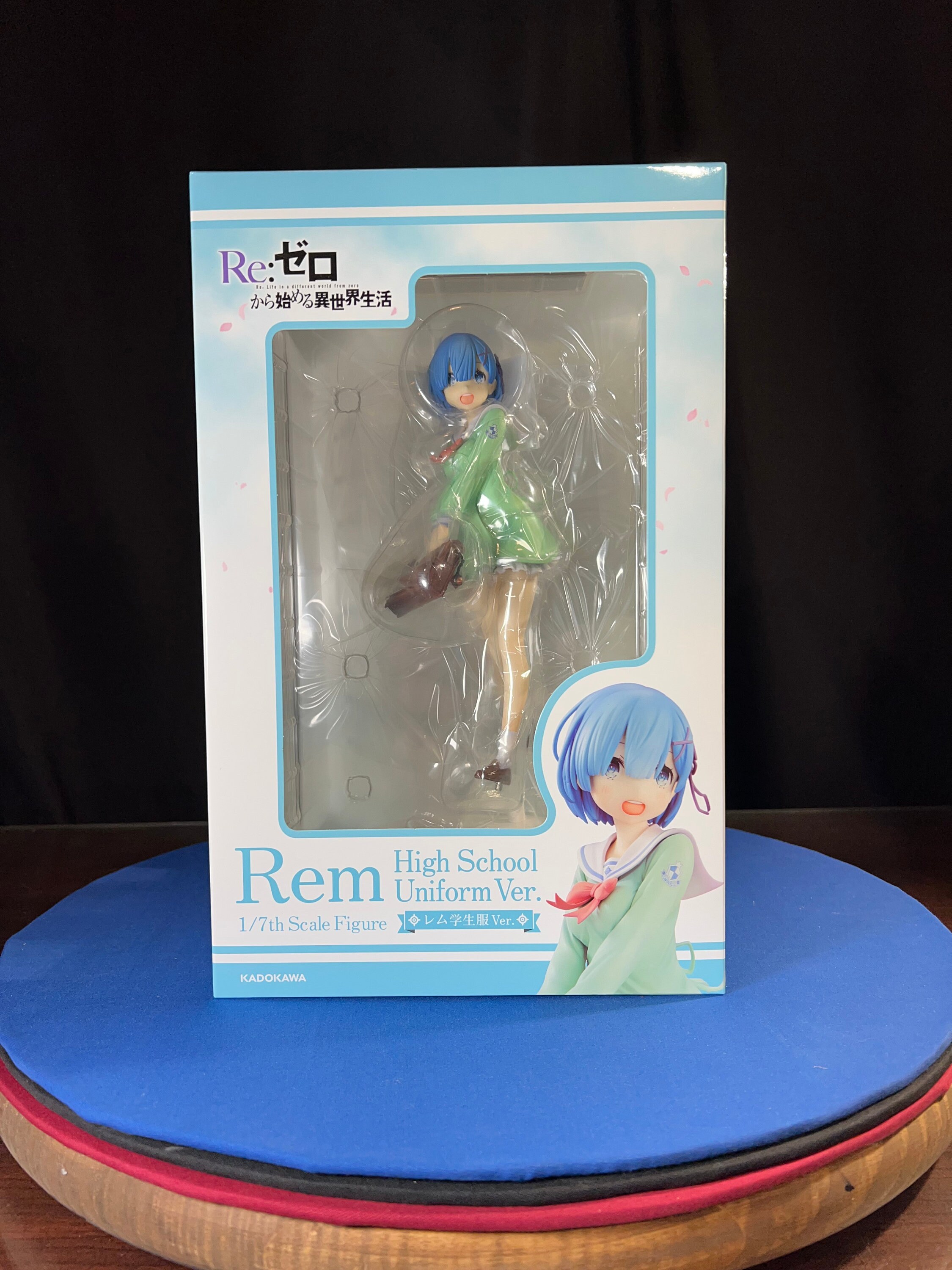 Re:zero Rem High School Uniform Version 1/7th Scale Anime - Etsy