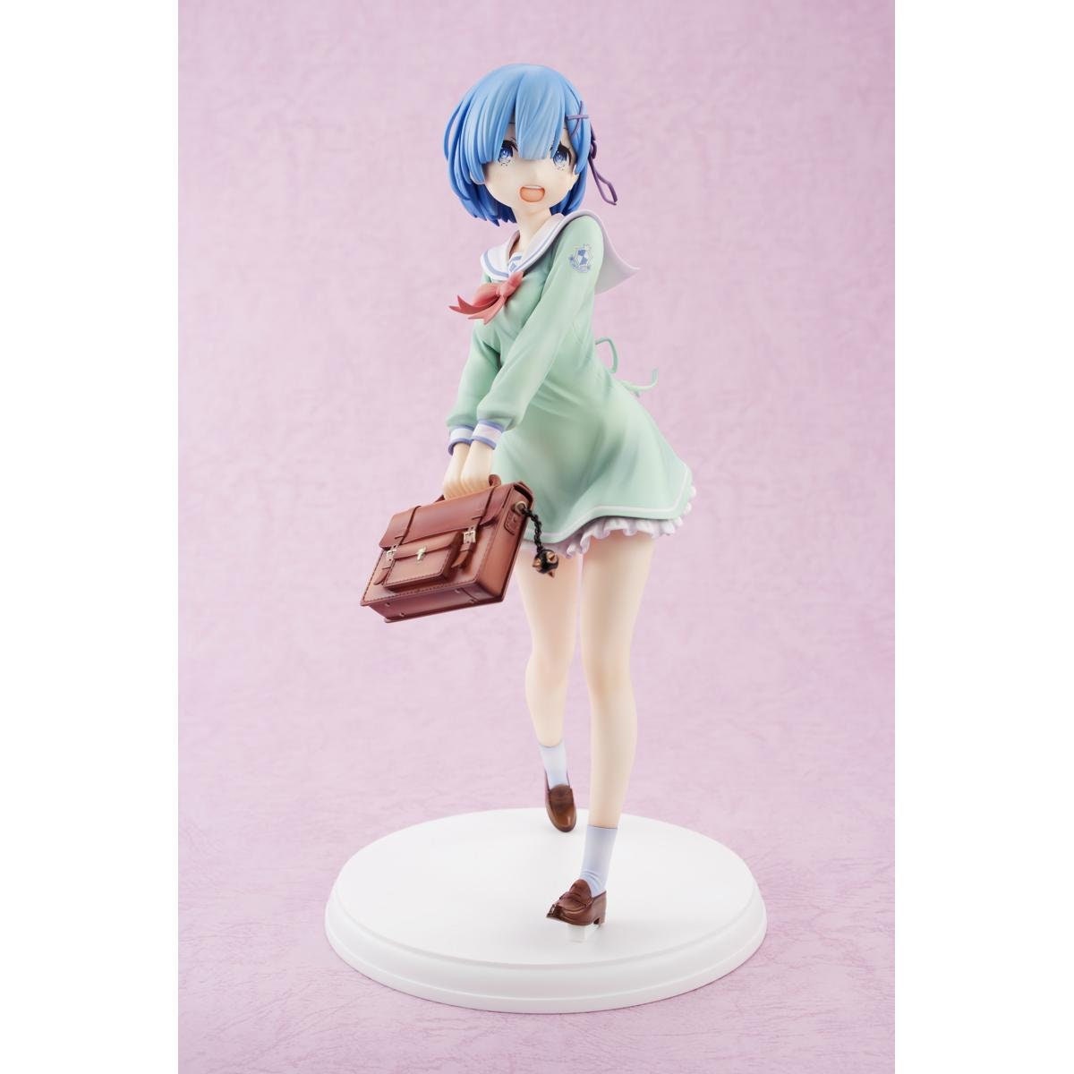 Re:zero Rem High School Uniform Version 1/7th Scale Anime - Etsy