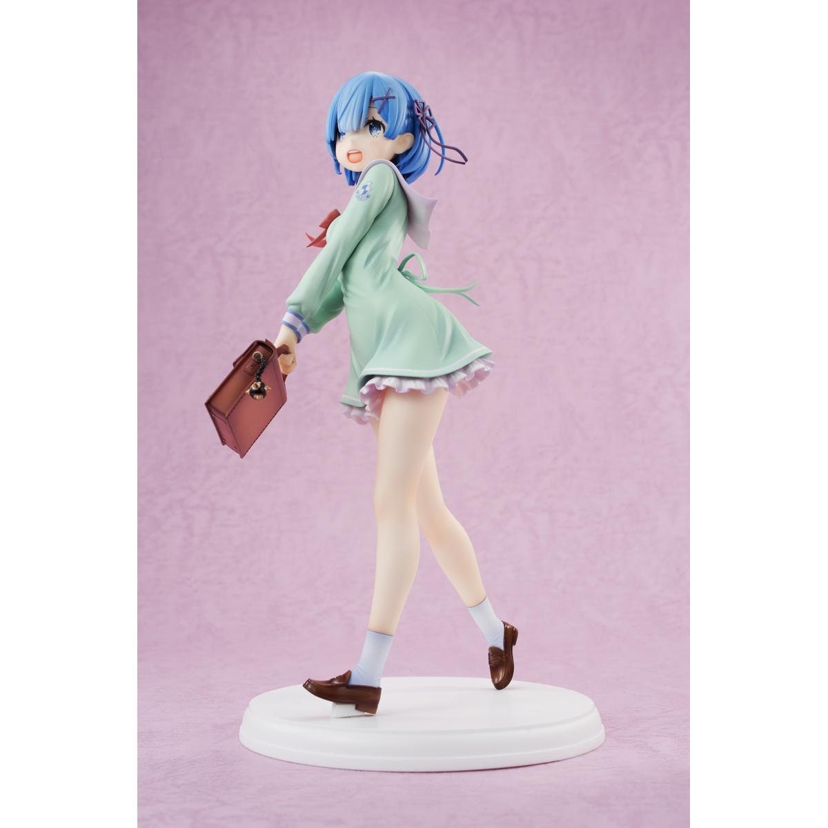 Re:zero Rem High School Uniform Version 1/7th Scale Anime - Etsy