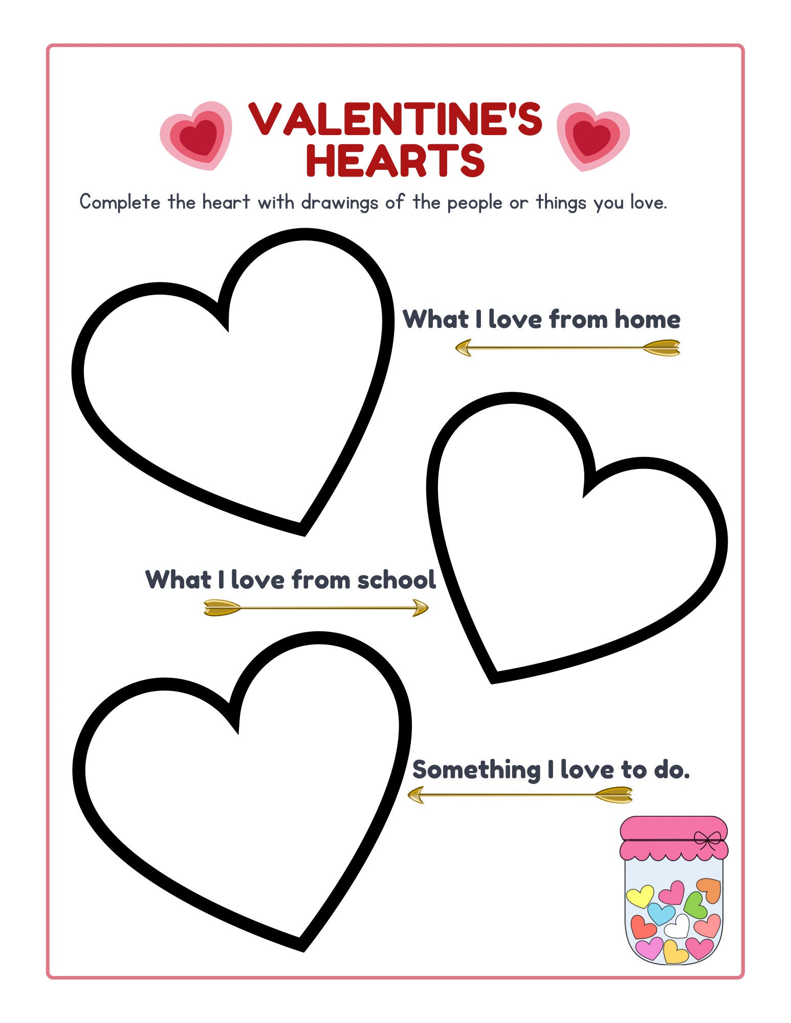 Valentine’s Day Themed Speech/language Tasks - Etsy