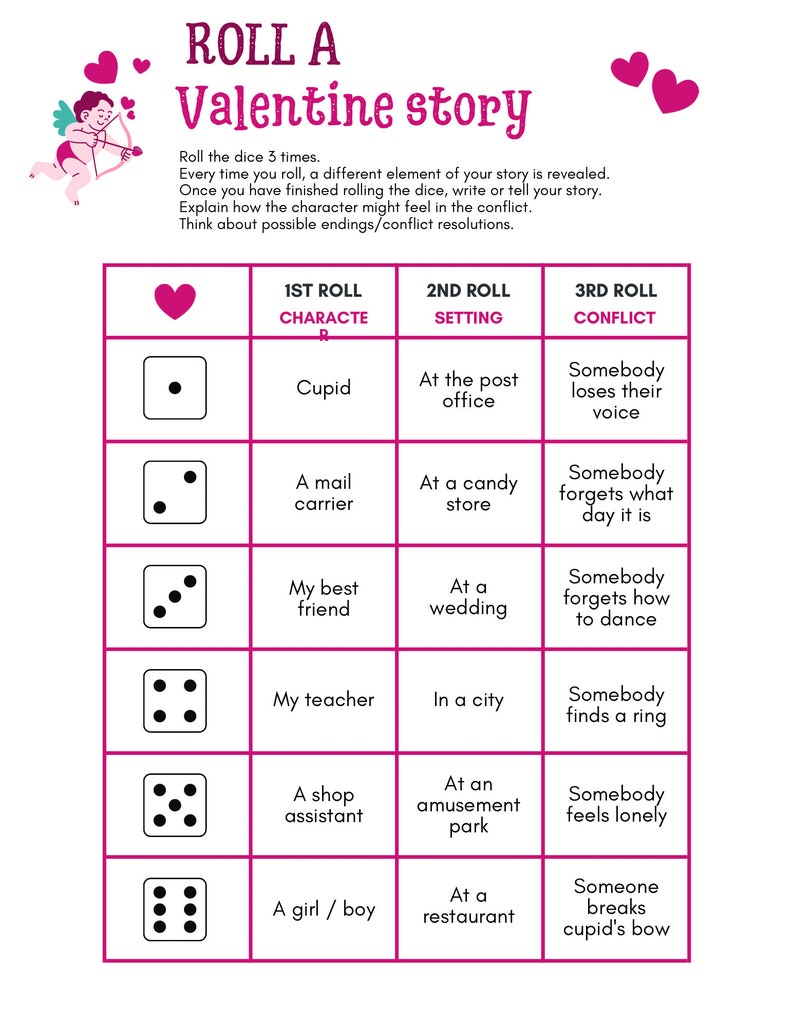 Valentines Day Themed Speech/language Tasks - Etsy