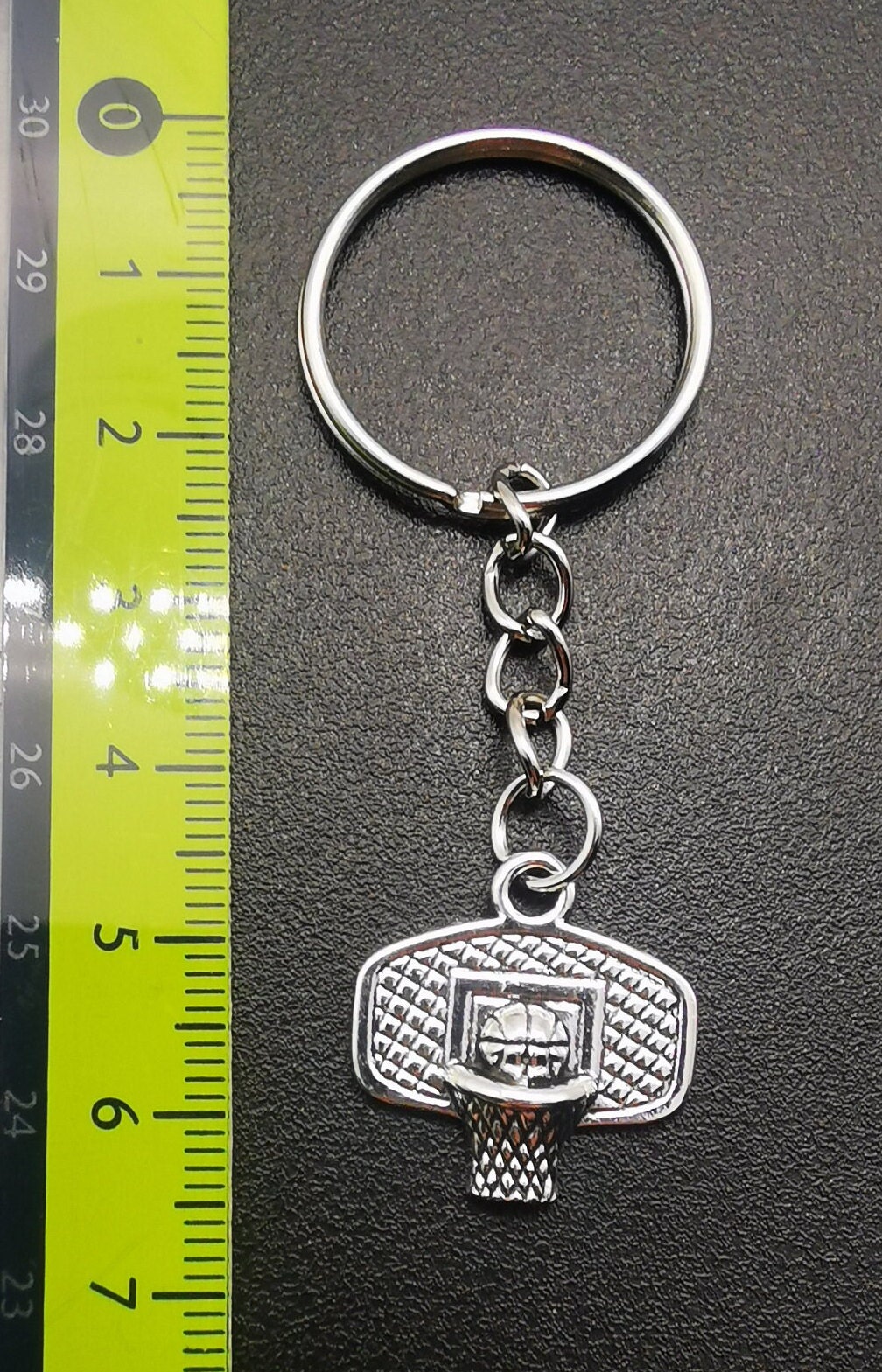 Basketball Hoop Keychain Keychain Keyring Charm Supporters for Players ...