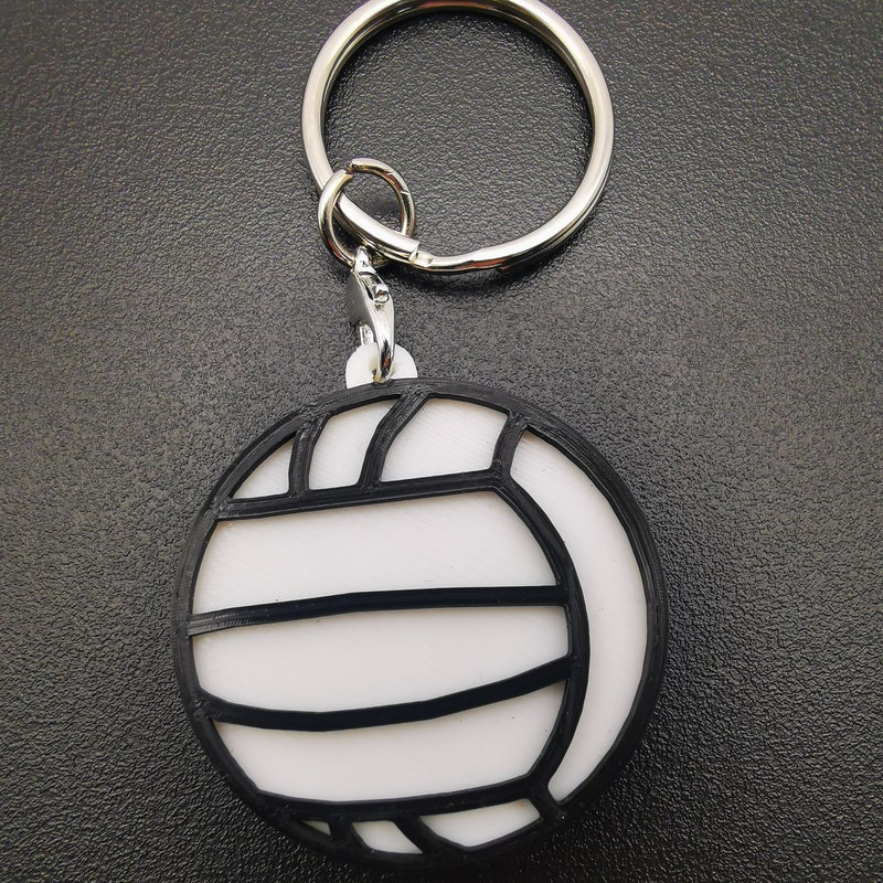 Volleyball Keychains - Etsy