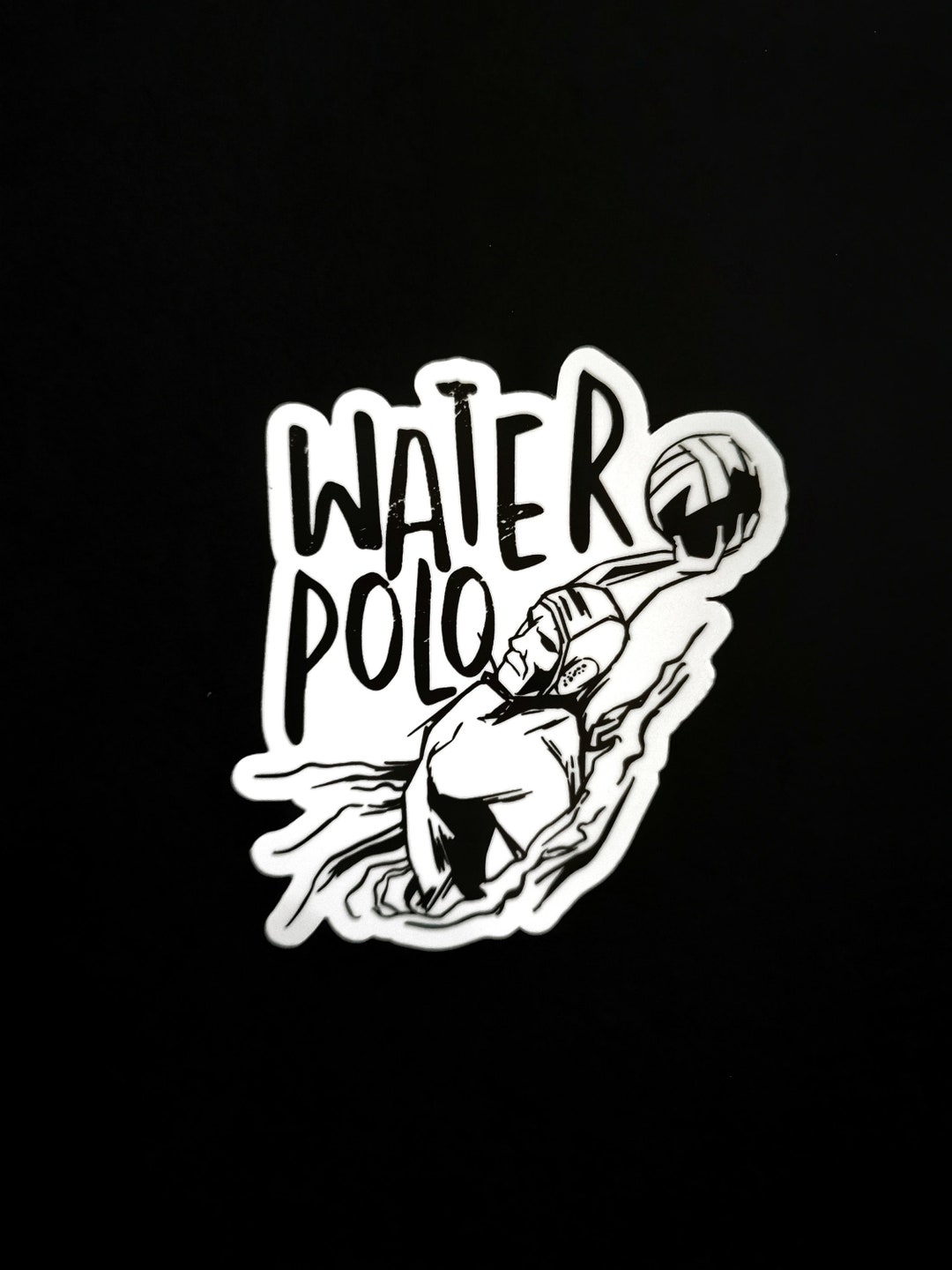 Water Polo Stickers Water Polo Vizilabda Pallanuoto - Etsy