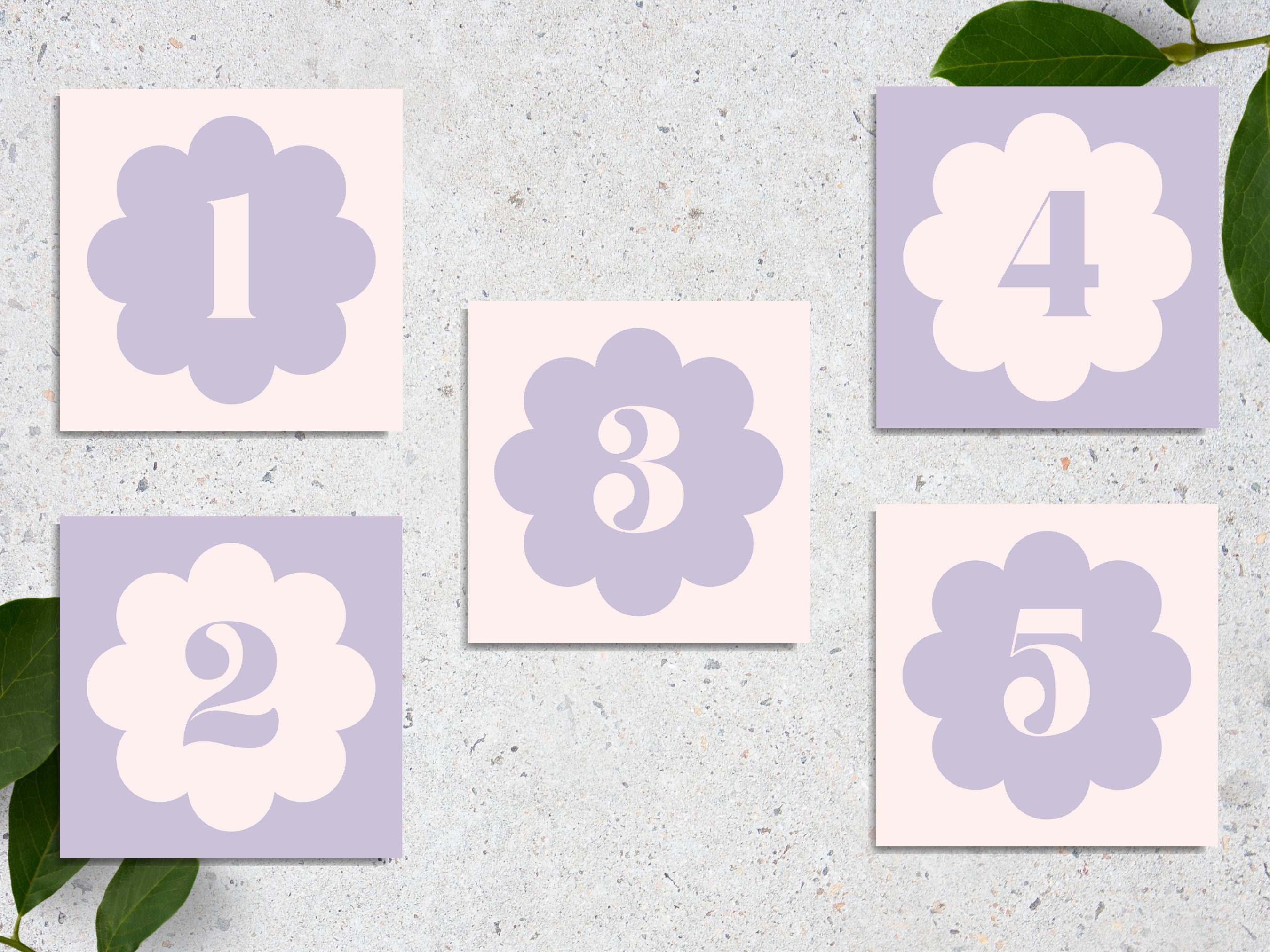 Pastel Purple Violet Floral Wedding Invitation Stationary Set - Etsy