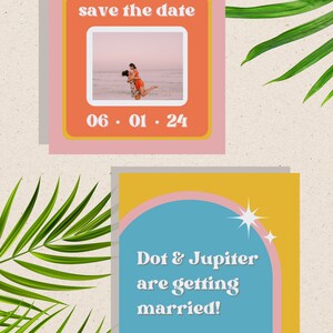 Canva Wedding Invitation Set Digital Download Print - Etsy