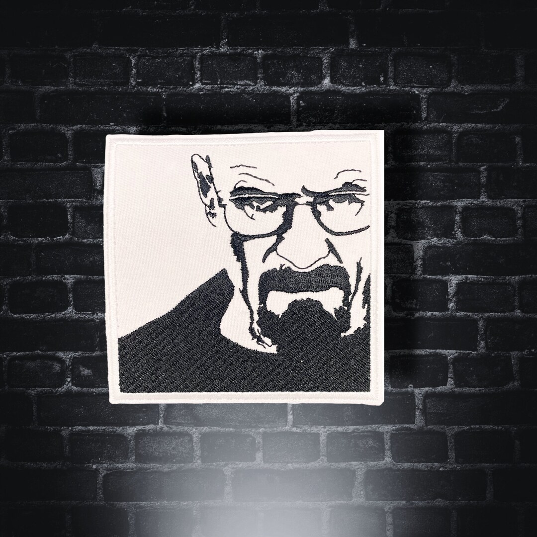 WALTER WHITE - Iron on Patch - @thepatchalley - Etsy