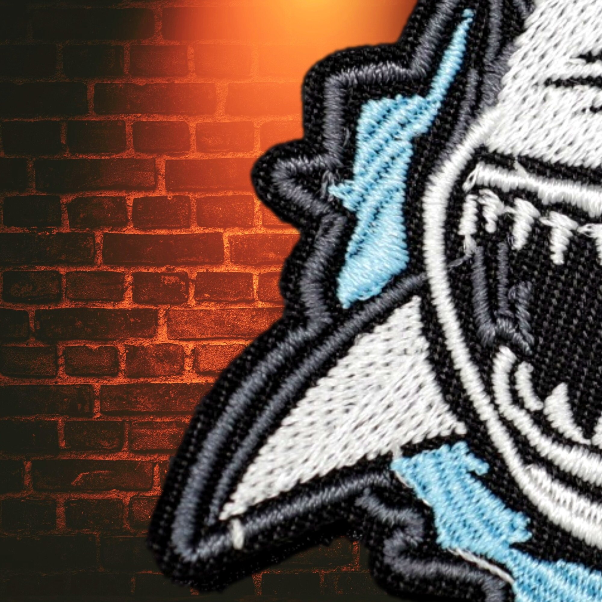 GREAT WHITE SHARK Iron on Patch thepatchalley - Etsy