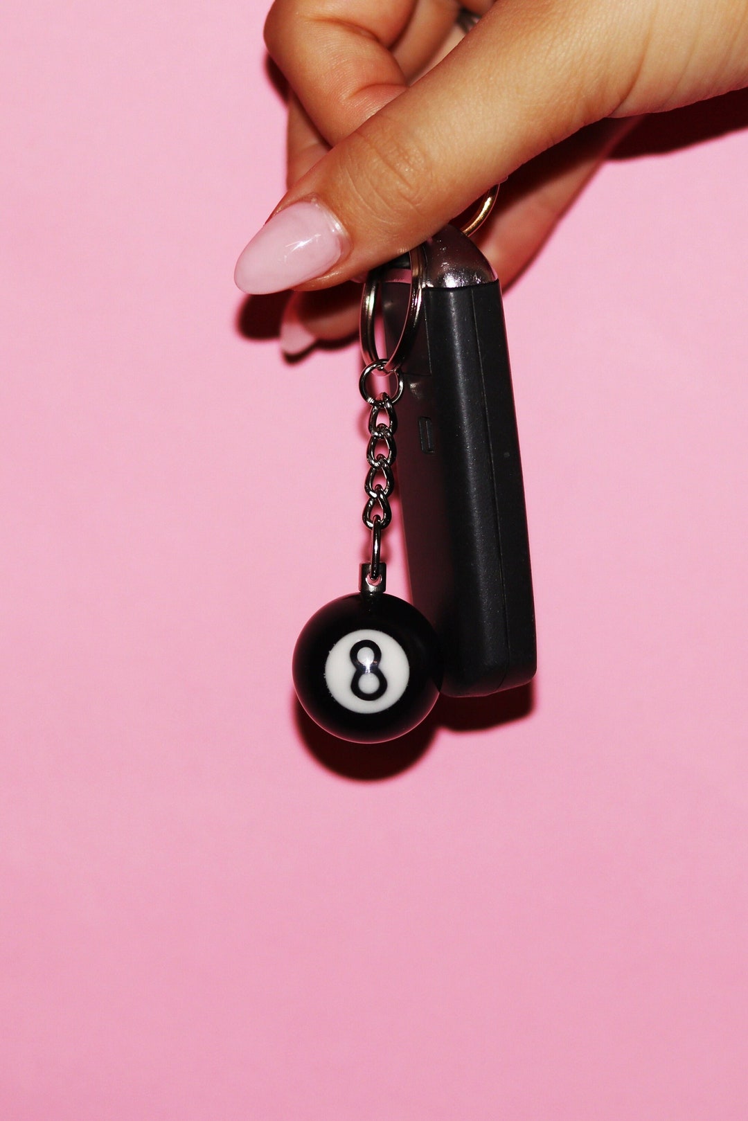 Vintage Pool Ball Keychains / Solid Striped Pool Ball Keys Backpack ...