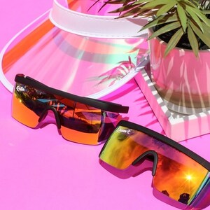 Sporty Retro Polarized Style Rave Shades / Retro Oversized Polarized ...