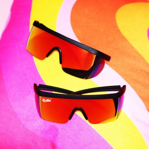 Sporty Retro Polarized Style Rave Shades / Retro Oversized Polarized ...