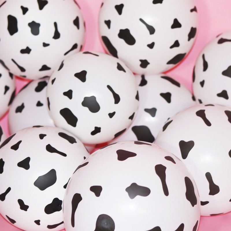 Cow Print Balloon - Etsy