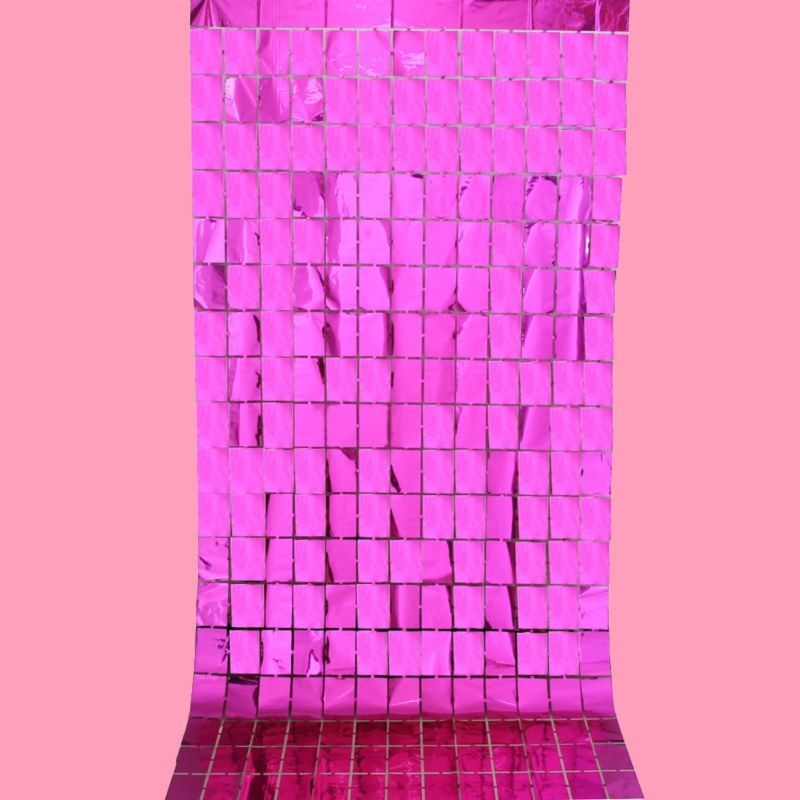 Retro Disco Tile Sequin Photobooth Party Backdrop / Pink - Etsy