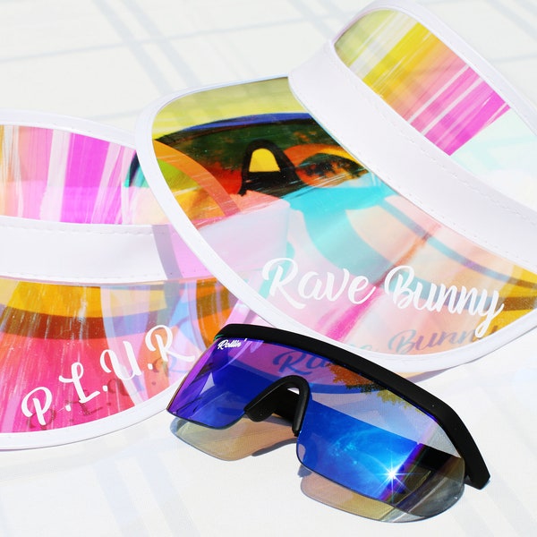 Rave Festival Visor - Etsy